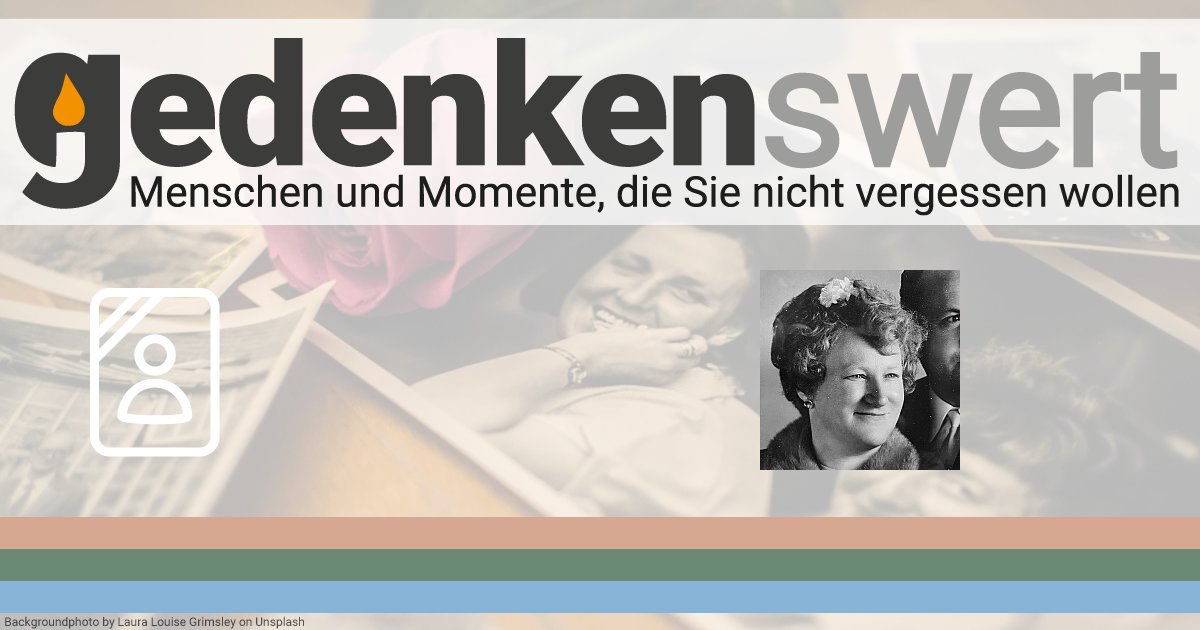 Gedenkseite für Anna Josepha Hofer : * 1928 - † 2021